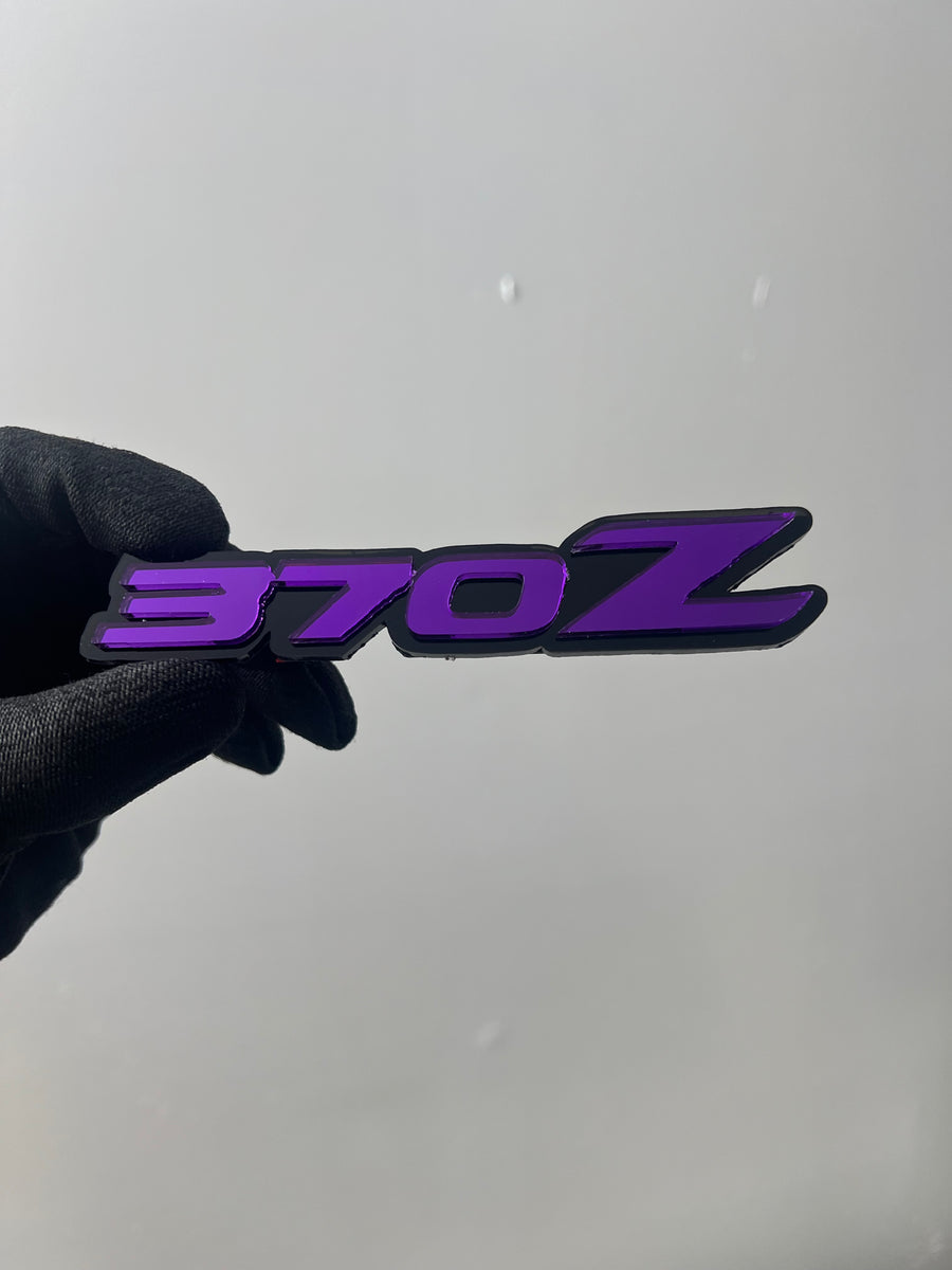 ACRYLIC 370z EMBLEM – Fusion Auto Conceptz