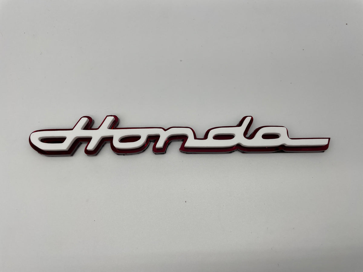 ACRYLIC OLD VINTAGE HONDA EMBLEM – Fusion Auto Conceptz