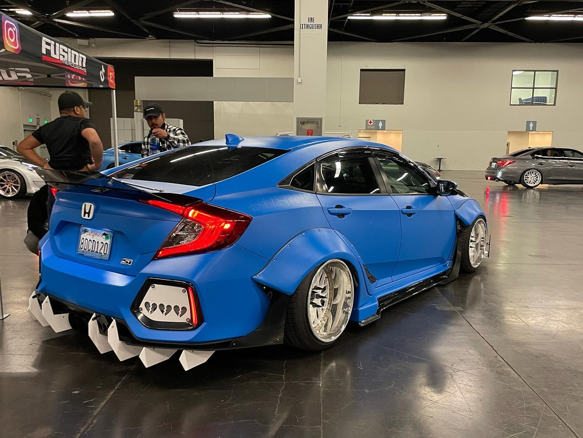 10th gen civic Sedan rear bumper garnish – Fusion Auto Conceptz