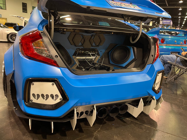 10th gen civic Sedan rear bumper garnish – Fusion Auto Conceptz